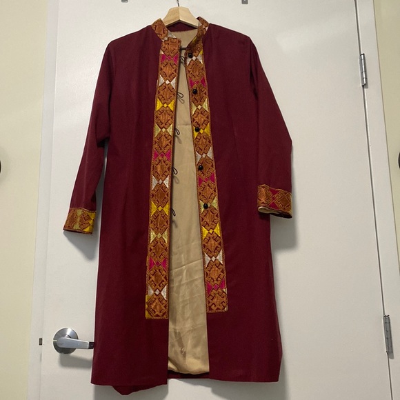 Jackets & Coats | Embroidered Central Asian Jacket | Poshmark